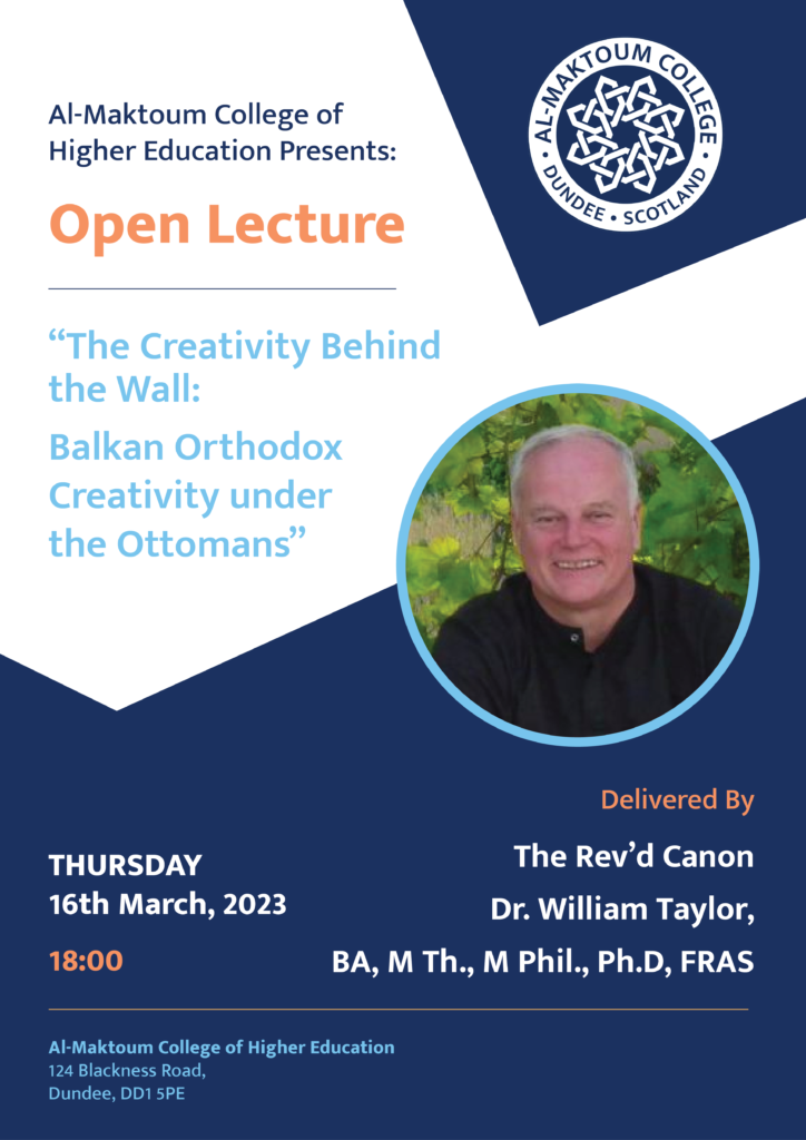 March Open Lecture - Al-Maktoum College